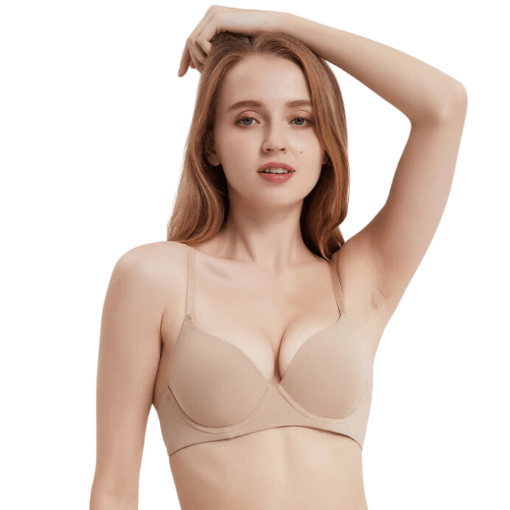 Demi Bra | Breathable, Effortless Support, All-Day Comfort | Magic Bra | Adjustable Strap ...