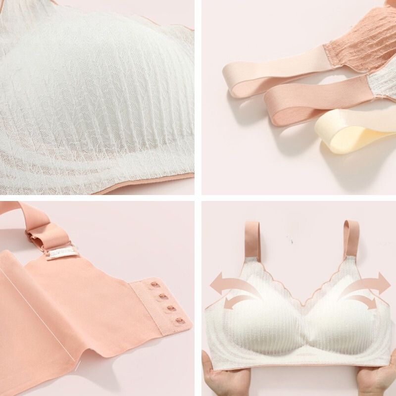 Magic Seamless Two-Tone Wire Free Bra Provide Unparalleled Support ...