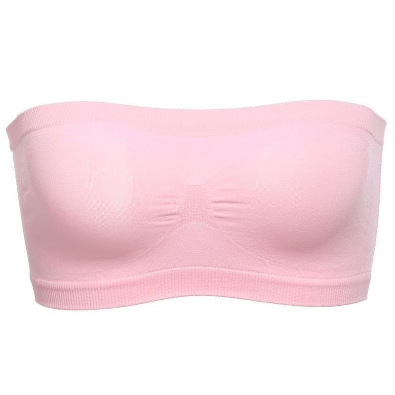 Magic Bandeau Bra, Invisible Bonded Bandeau, Supportive, Wireless ...